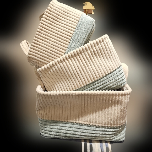 Home Collection | Accents | Home Collection Fabric Baskets | Poshmark
